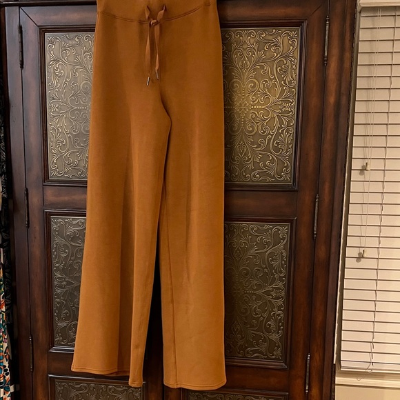 SPANX | Pants & Jumpsuits | Spanx Wide Leg Pants In Rust | Poshmark
